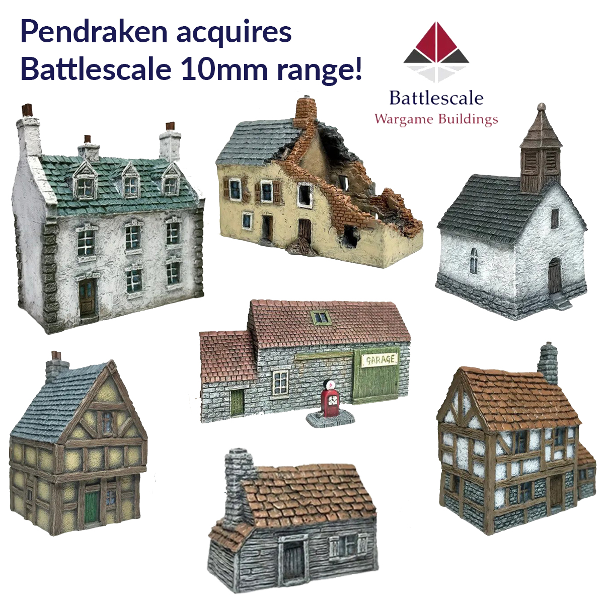 Pendraken acquires Battlescale 10mm ranges!