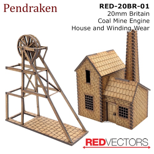 Coal Mine Engine House and Winding Gear released