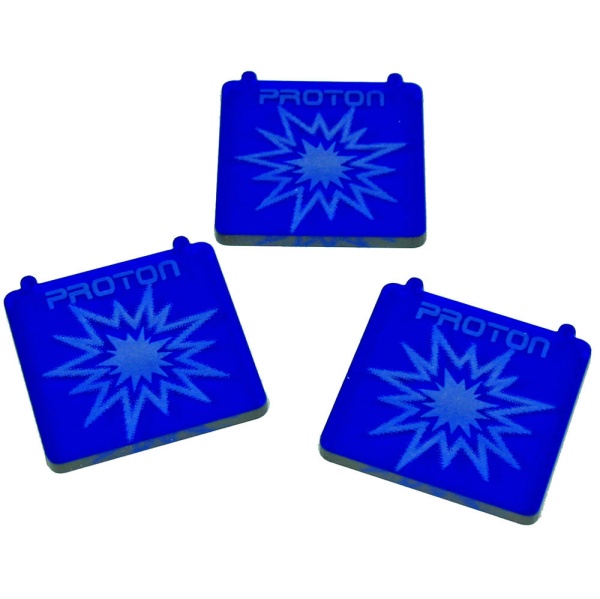 Space Fighter Proton Bomb Templates Translucent Blue 3