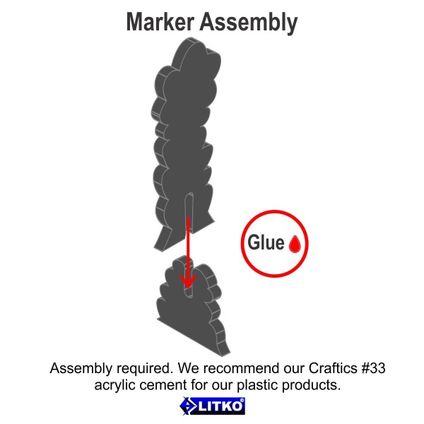 Smoke Column Markers Large Translucent Grey 3