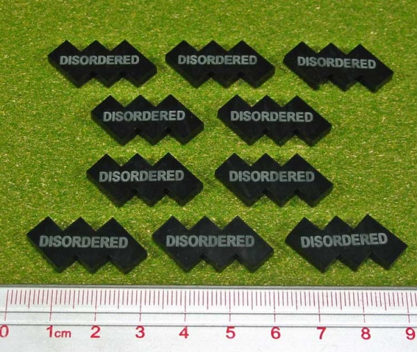 Disordered Tokens Black 10