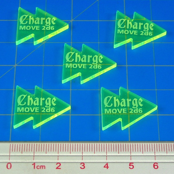Charge Tokens AoS 1st Ed Fluorescent Green 5