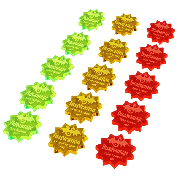 Modifier Token Set 5th Ed Multi-Color 15