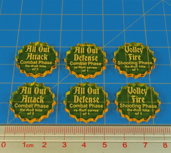 Command Ability Token Set AoS 2019 GH Transparent Yellow 6