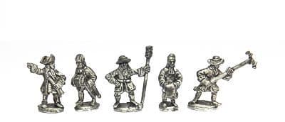 Pendraken 10mm League of Augsburg Artillery crew firing