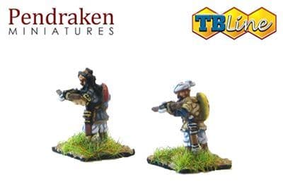 TB Line 10mm TB Line Middle Ages Islamics Crossbowmen