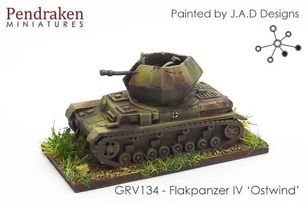 Pendraken 10mm WWII German Flakpanzer IV 'Ostwind'