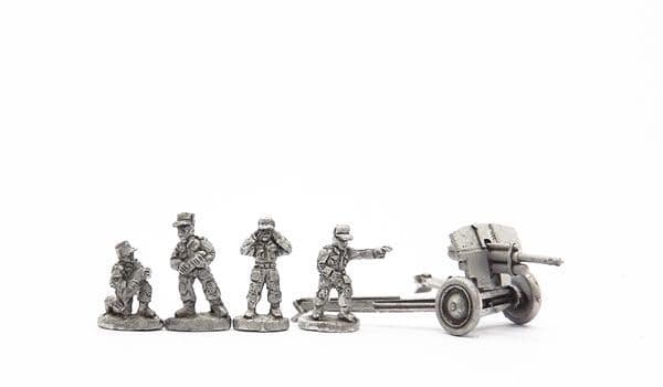 Pendraken 10mm Korean War North Korean 122mm M-30 howitzer with crew