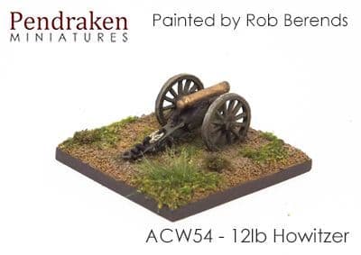 Pendraken 10mm ACW 12lb Howitzer