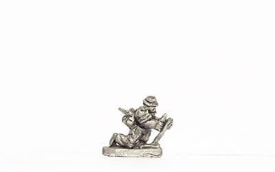 Pendraken 10mm Korean War British 2" mortar with tropical crewman