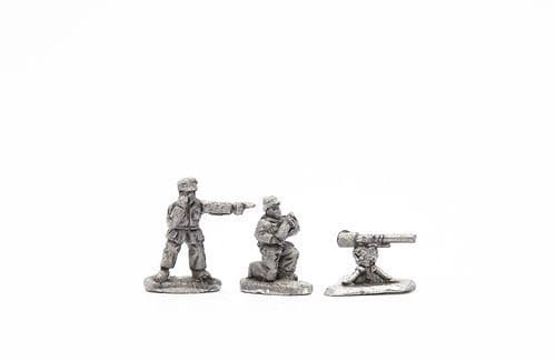 Pendraken 10mm Korean War Chinese 57mm M18 recoilless rifle, summer crew
