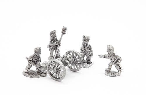 Pendraken 10mm NAPOLEONIC 1809 French 7" Howitzer with Guard foot crew
