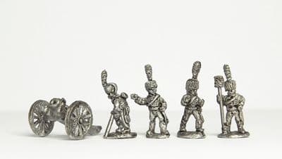 Pendraken 10mm NAPOLEONIC 1809 French 7" Howitzer with horse crew