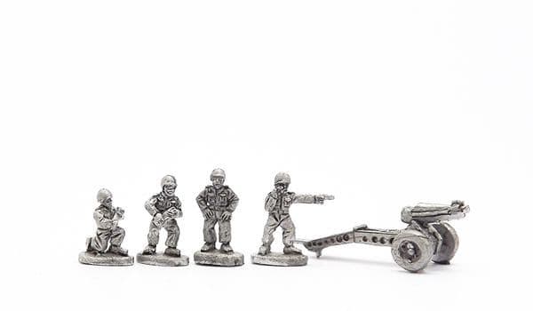 Pendraken 10mm Korean War South Korean 75mm M116 field gun crew