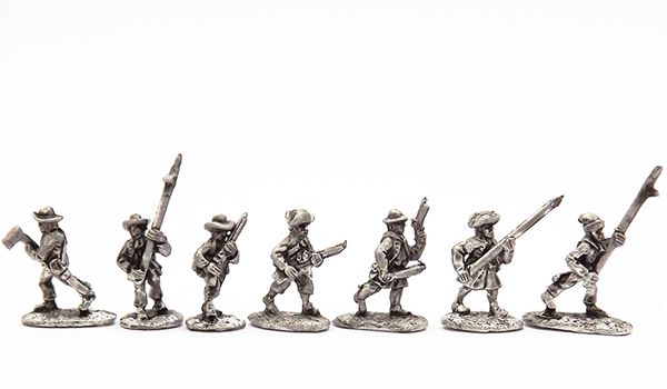 Pendraken 10mm AWI Landing Party of Naval ratings