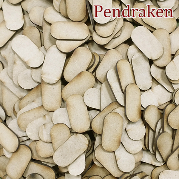 Pill Bases 60x30mm pills 10 per pack