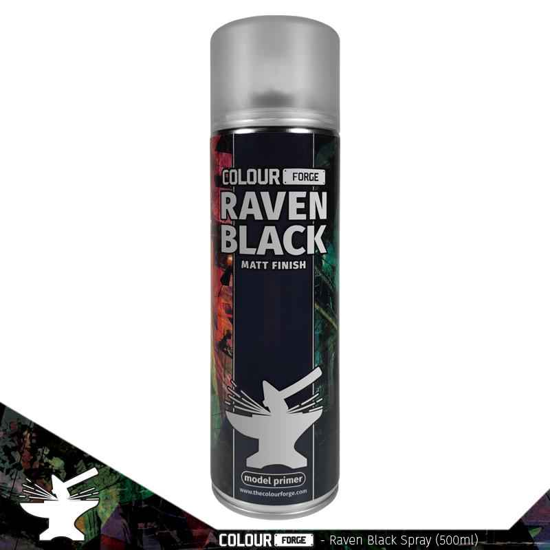 Colour Forge Raven Black Primer 500ml