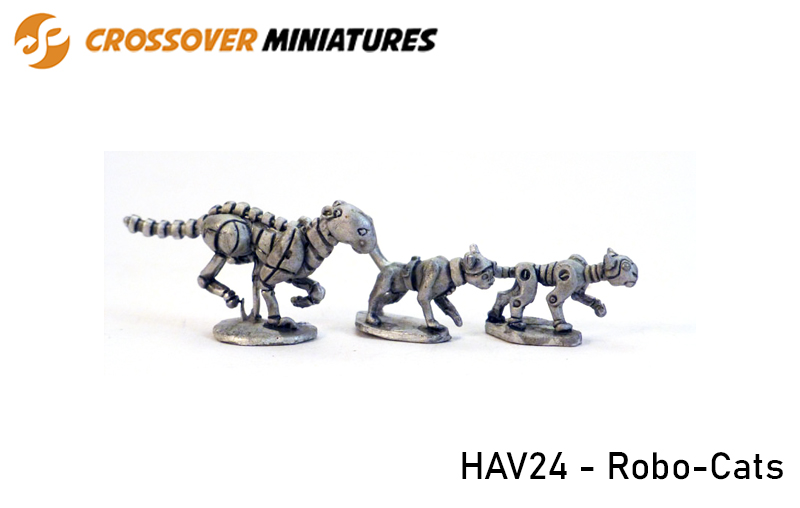 Crossover Miniatures Robo-Cats
