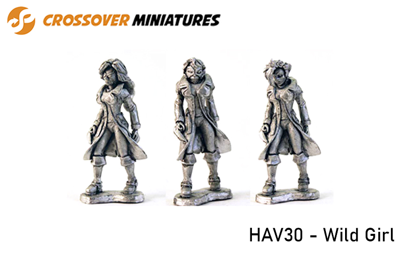 Crossover Miniatures Wild Girl