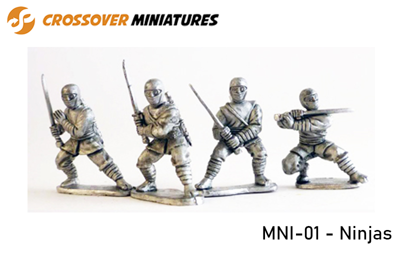 Crossover Miniatures Ninjas