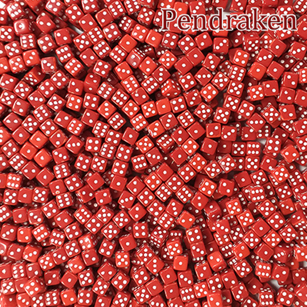 5mm Dice Red