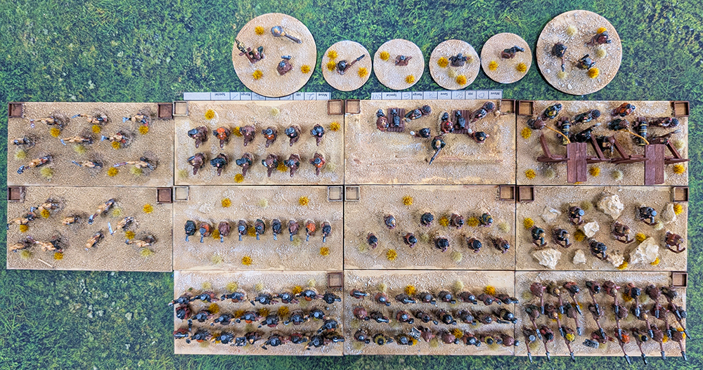 Painted Dwarf Army