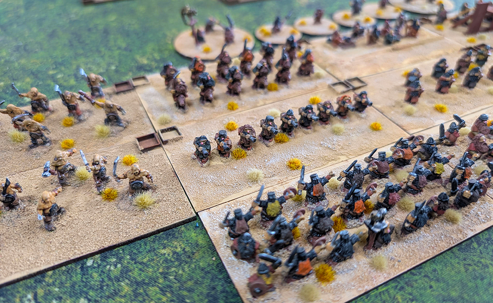 Painted Dwarf Army
