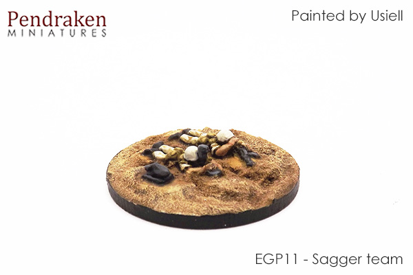 Pendraken 10mm Arab-Israeli Egyptian Sagger team