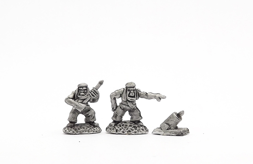 Pendraken 10mm-12mm FANTASY Old Sand Orcs Bolt-shooter with crew