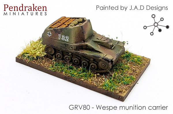 Pendraken 10mm WWII German Wespe munition carrier