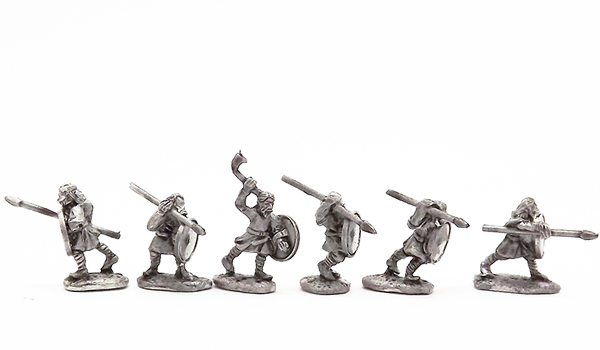 Pendraken 10mm Ancient Goths Unarmoured warriors