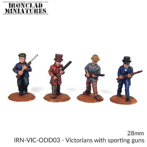 Ironclad Miniatures - 28mm Victorian Sci-Fi - Odds Victorians armed ...
