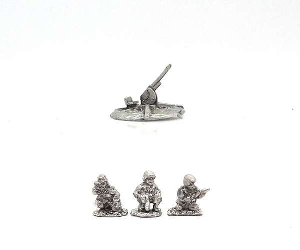 Pendraken 10mm WWII Italian 20mm Breda 20/65 mod.35 AA gun with Italy ...