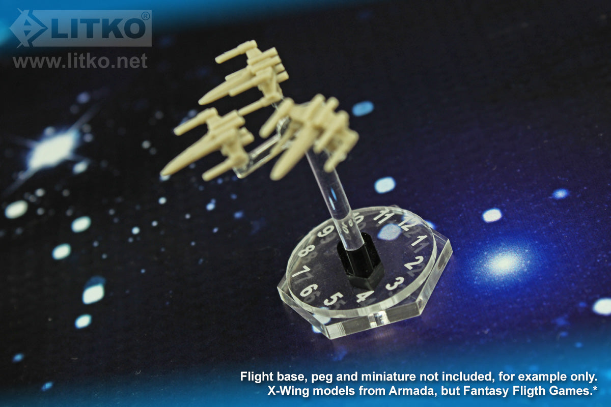 Standard Flight Stand Dials 1-12 with Pointers 10