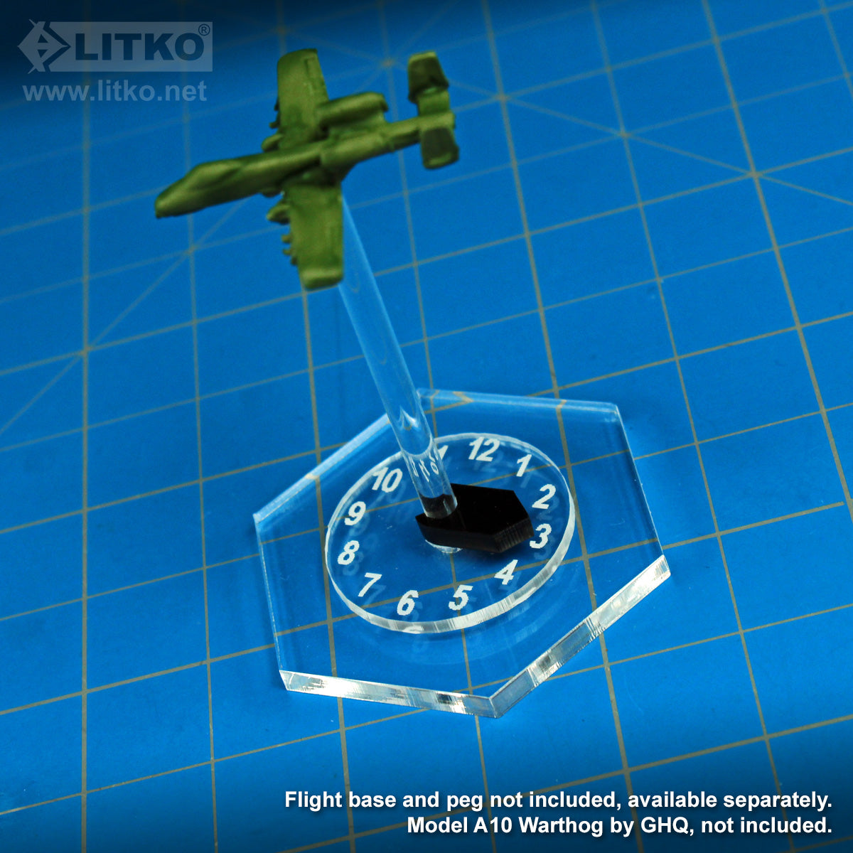 Standard Flight Stand Dials 1-12 with Pointers 10