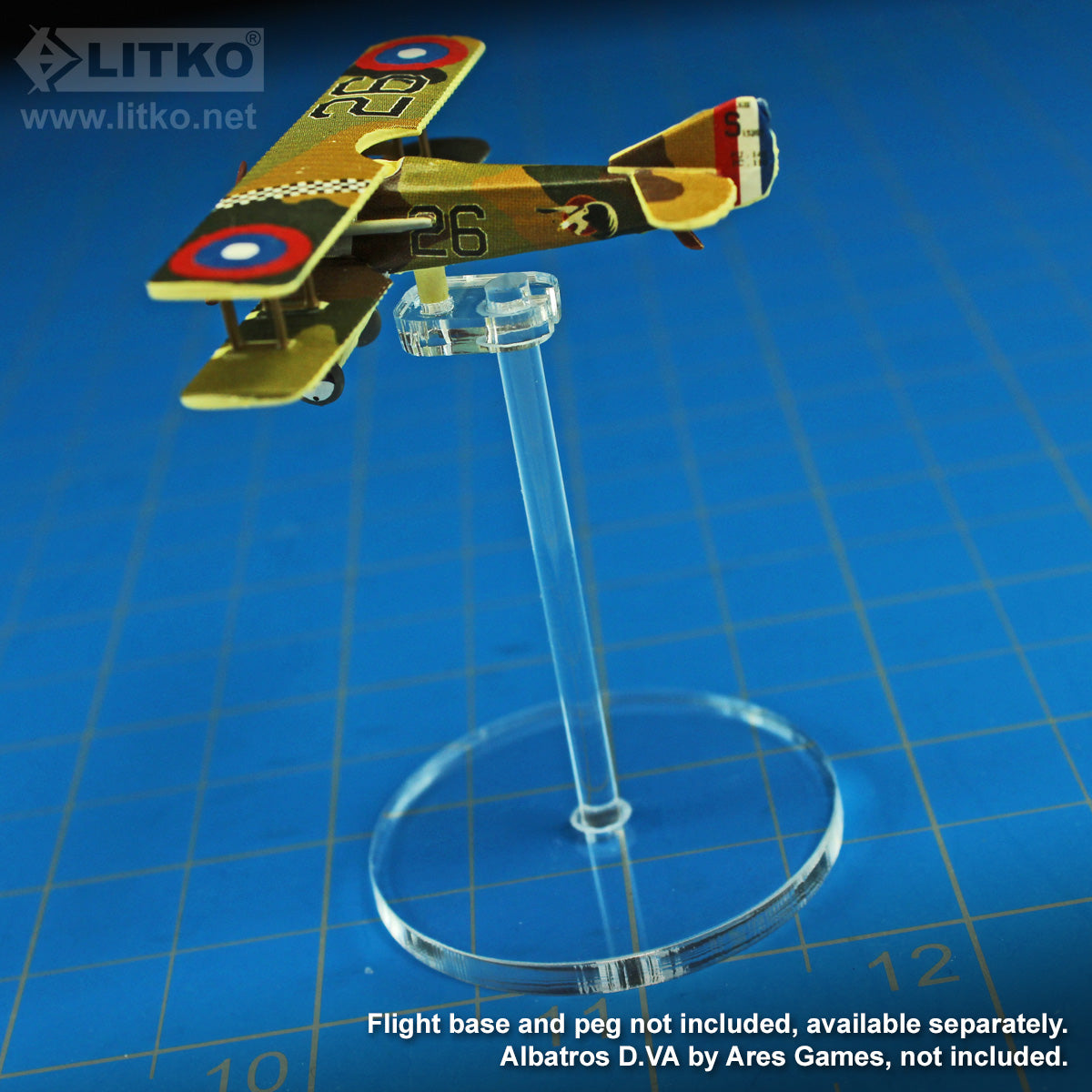 Flight Stand Peg Toppers Compatible with WoG Planes 10