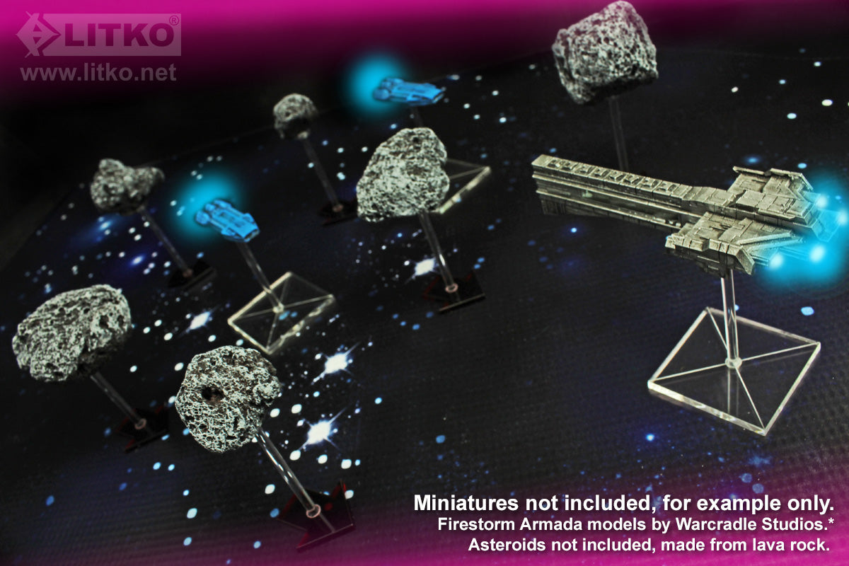 Arrow Asteroid Flight Stands Firestrom Armada Translucent Red 10