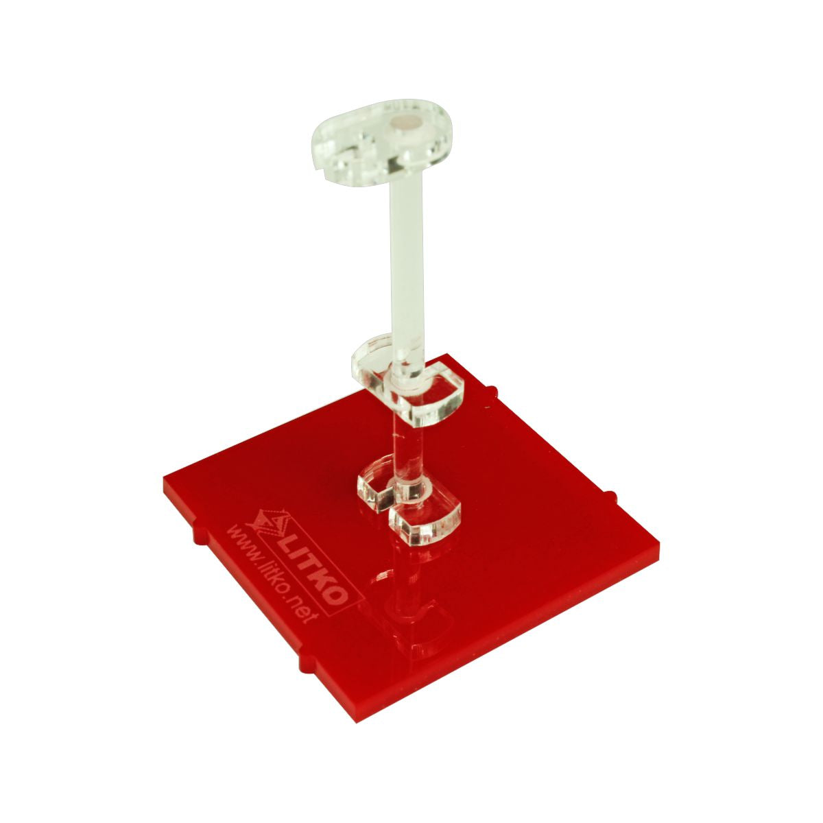 Space Fighter Deluxe Flight Stand Standard Ship Red