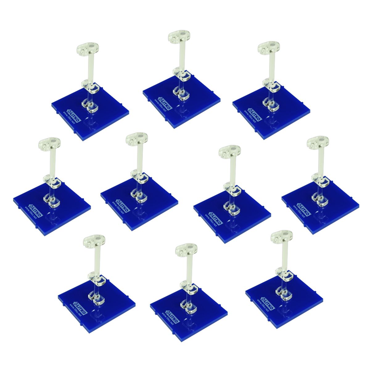 Space Fighter Deluxe Flight Stand Standard Ship Blue 10