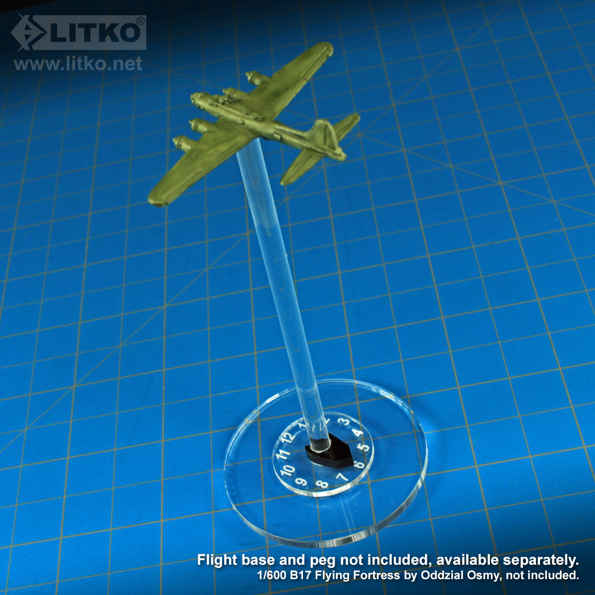 Heavy Duty Flight Stand Dials 1-12 with Pointers 10