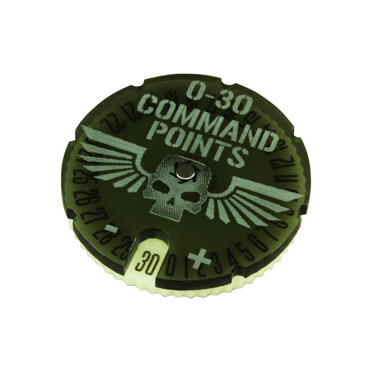 Command Points Dial 0-30 Compatible with WHv8 Translucent Grey & Ivory