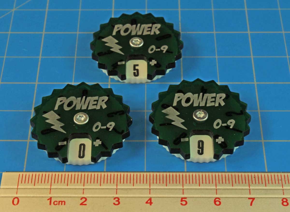 Power Dial Crisis Protocol Translucent Green 3