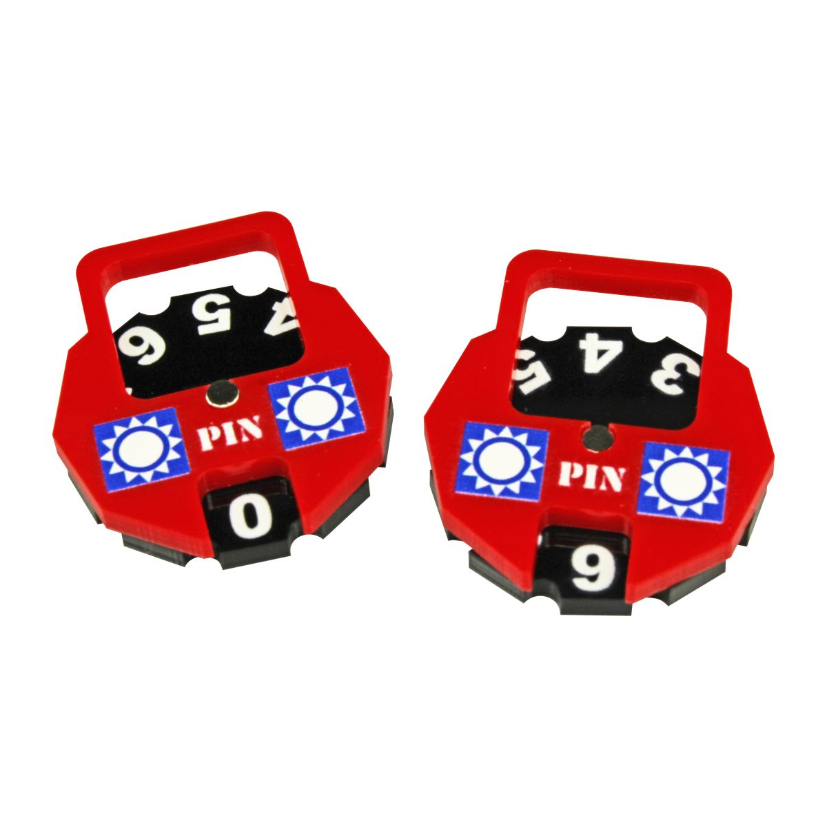 Premium Printed WWII Chinese Army Pin Dials 2