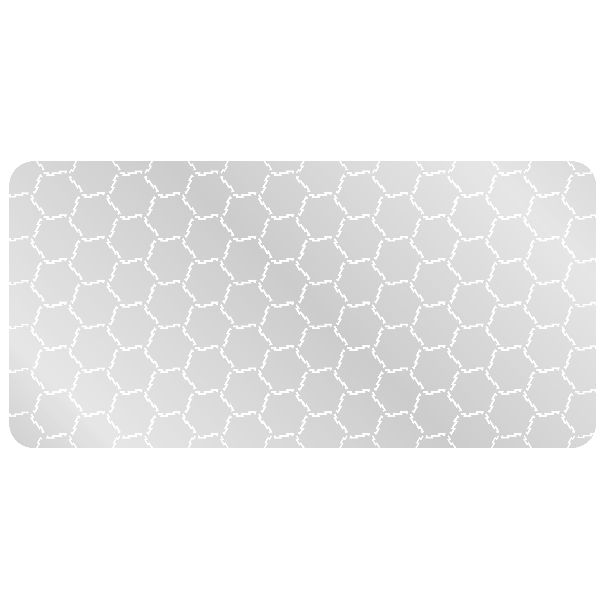 Hex Grid Stencil Compatible with Hero Scape Edge Pattern
