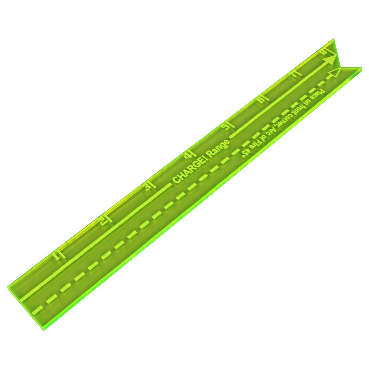 Fantasy Battle Ruler Fluorescent Green