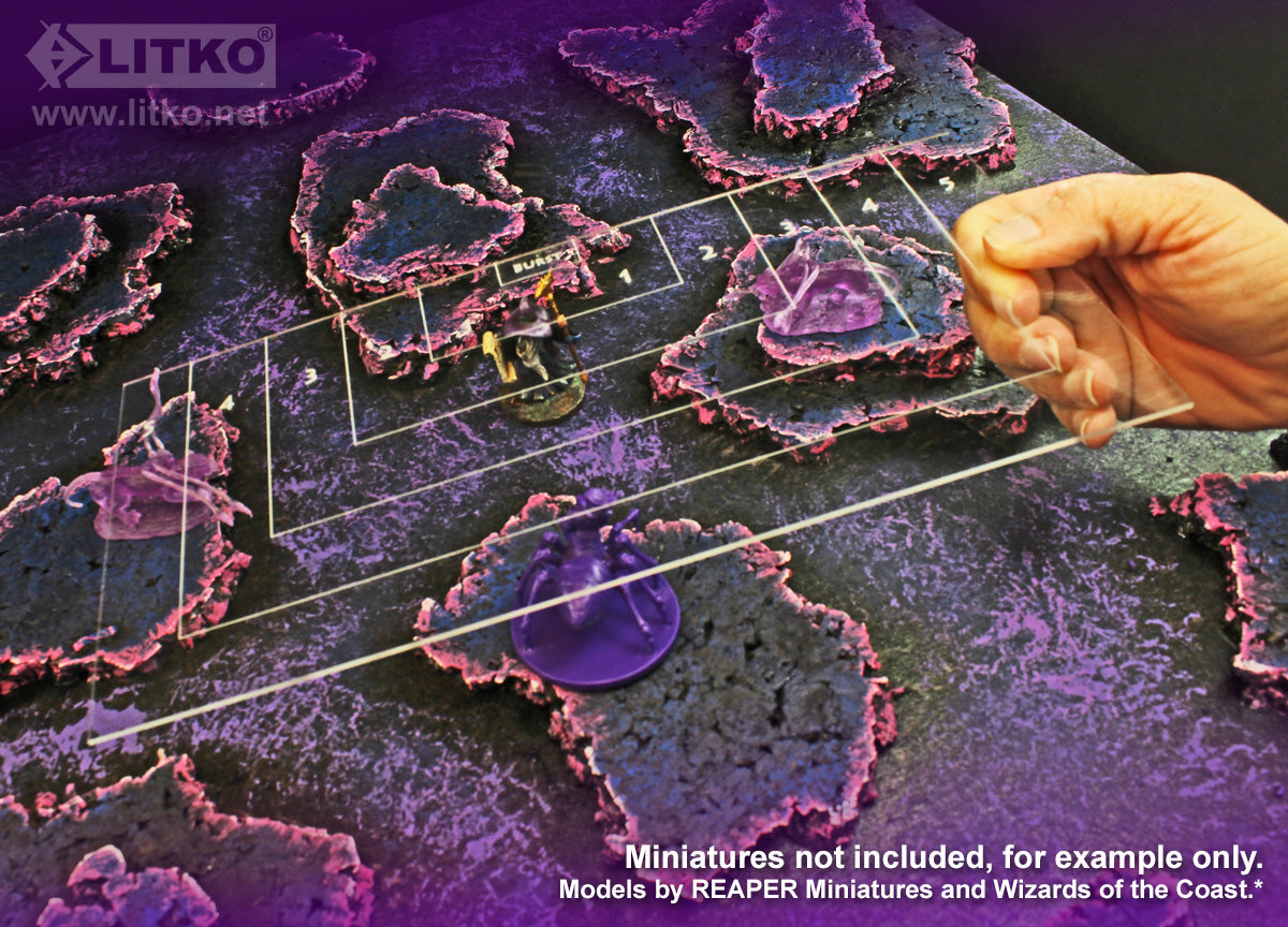 4E Burst Template Clear