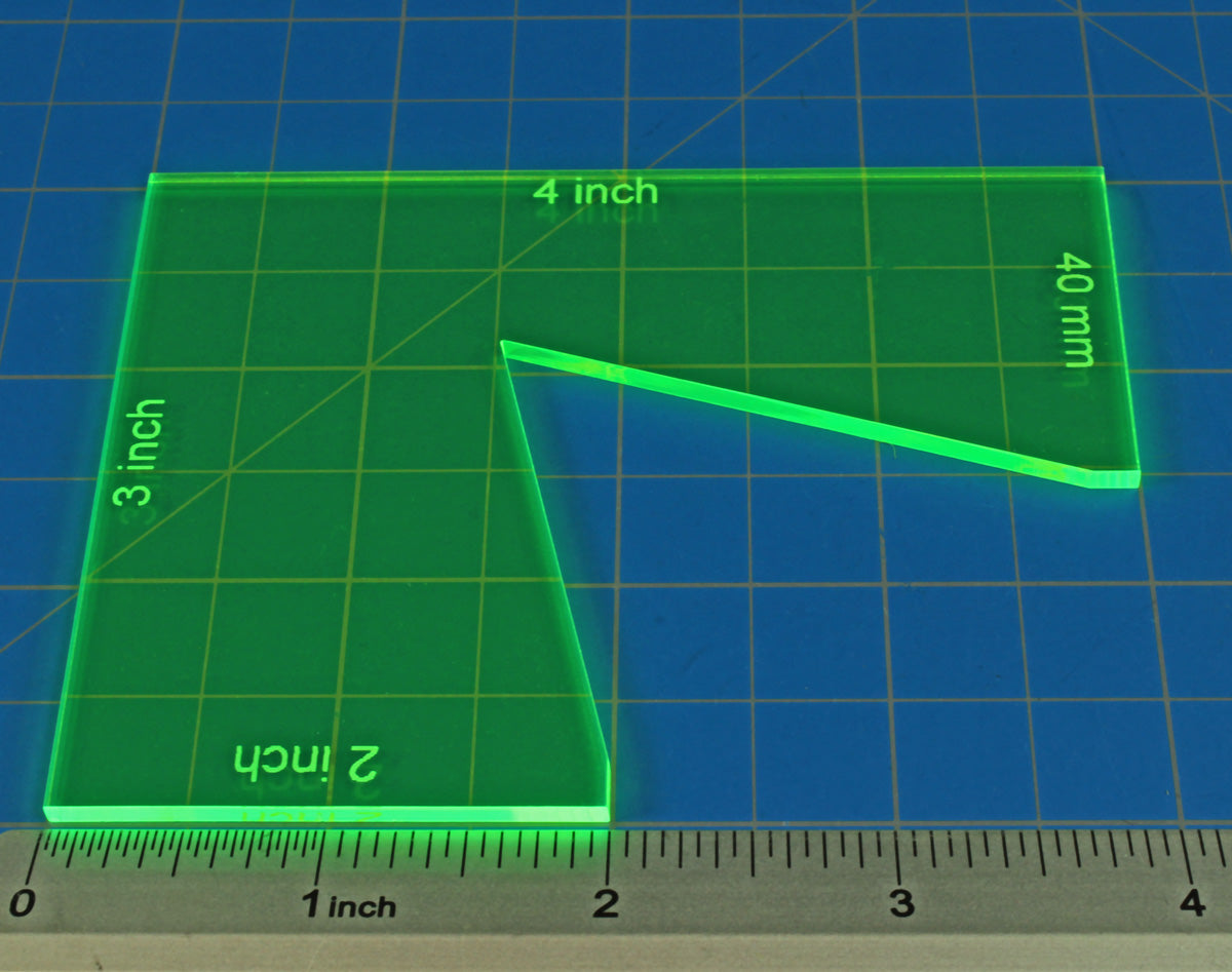 Notch Gauge DBx Fluorescent Green