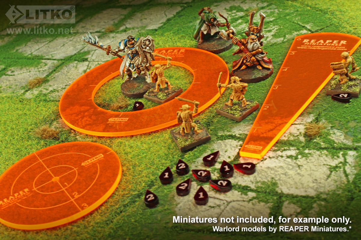 Reaper RAGE Template & Token Set Multi-Color 15