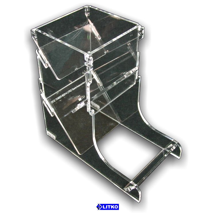 Clear Dice Tower