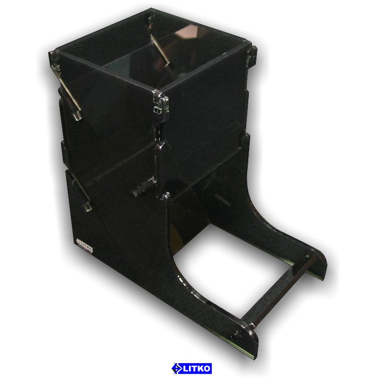 Translucent Grey Dice Tower